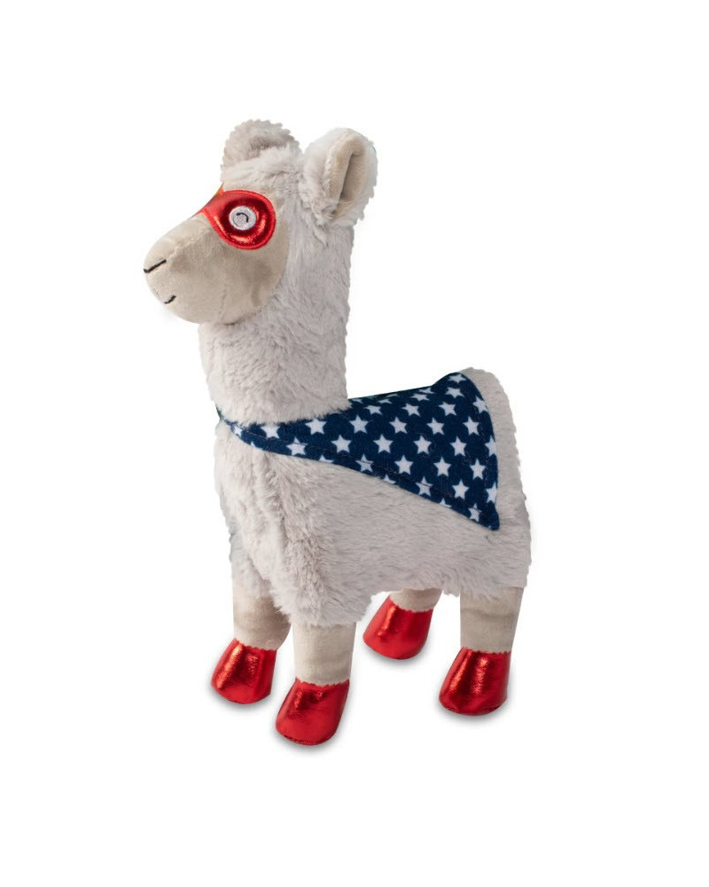 Super Lama - süsses Plüschspielzeug für Hunde